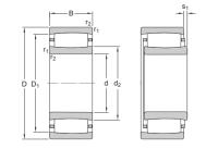 China C5020V  Large Tapered Roller Bearings High Performance for sale
