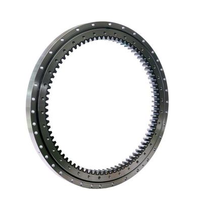 China DAEWOO SOLAR 55-V S60 SWING GEAR DOOSAN DH55 DH60 DH80 TURNTABLE DX55 DX80 SLEWING RING BEARING 616*811*75MM for sale