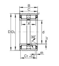 China SL045005-PP-2NR  CHROME STEEL CYLINDRICAL ROLLER BEARING WITH HIGH RADIAL LOAD CAPACITY for sale