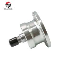 China GQZ GW208PPB8 Spherical Outer Square Bore Agricultural Ball Bearing 28.575×80mm Triple Lip Seal Relubricable for sale