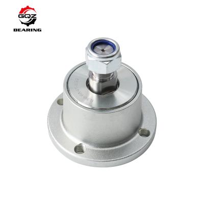 China GQZ 205KRR2 Agricultural Insert Ball Bearing 25mm Bore Double Lip Seal With Snap Ring Groove Farm Machinery Bearing for sale