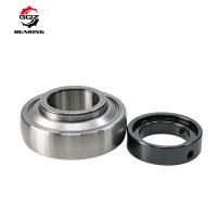 China GQZ RBY206 Set Screw Lock Spherical Insert Ball Bearing, Double Lip Rubber Seal Self-Aligning Bearing For Farm Machinery And Belt Conveyors for sale