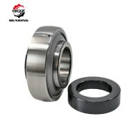 China GQZ RBY206 Set Screw Lock Spherical Insert Ball Bearing, Double Lip Rubber Seal Self-Aligning Bearing For Farm Machinery And Belt Conveyors for sale