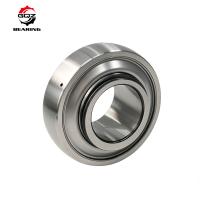 China GQZ RBY206 Set Screw Lock Spherical Insert Ball Bearing, Double Lip Rubber Seal Self-Aligning Bearing For Farm Machinery And Belt Conveyors for sale