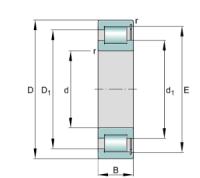 China SL181892-E  GQZ  CYLINDRICAL ROLLER BEARING SINGLE ROW    NCF1892V  FULL-COMPLEMENT CYLINDER BEARING. for sale