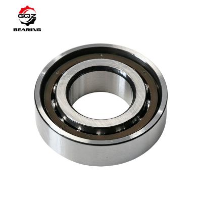 China GQZ 7030ACM Single Row Angular Contact Ball Bearing 150×225×35mm 25° Contact Angle Open Type Brass Cage for sale
