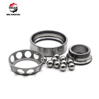 China Factory Wholesale Bearing GCr15 J Stamped Steel Cage for Angular Contact Ball Bearings for sale