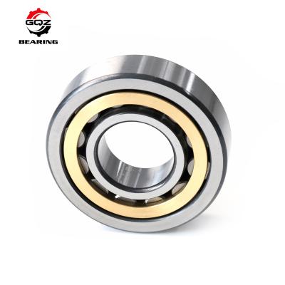 China NJ306 ECM Cylindrical Roller Bearing 30x72x19mm with Brass Machined Cage Reinforced Design for sale
