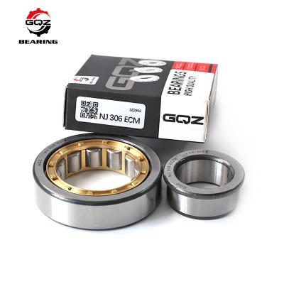 China GQZ NJ210EM Cylindrical Roller Bearing High Rigidity Industrial Roller Bearing for Reduction Drive Automotive Transmission Equipment for sale