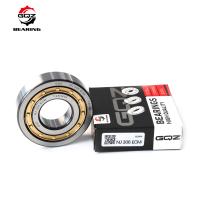 China NJ306 ECM C3 Cylindrical Roller Bearing 30x72x19mm with Brass Cage Higher Radial Clearance for sale