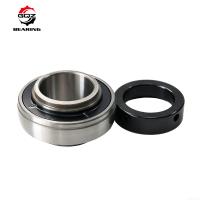 China YEL209-2F Eccentric Lock Insert Ball Bearing Pillow Block Unit 45mm Bore Cast Iron P209 Housing for sale