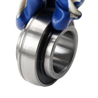 China YEL209-2F Eccentric Lock Insert Ball Bearing Pillow Block Unit 45mm Bore Cast Iron P209 Housing for sale