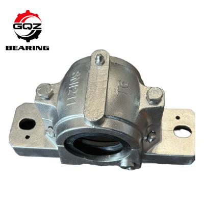 China GQZ P203 Two-Bolt Cast Iron Pillow Block Housing Matched For UC203 Insert Ball Bearing for sale