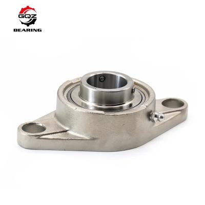 China GQZ SUCFL 218  Stainless Steel 304  Rust Proof  | GQZ Corrosion Resistant Pillow Block Bearing Unit for sale