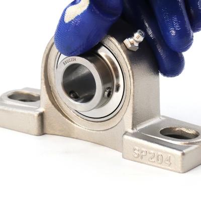China Buy Corrosion Resistant  GQZ SUCP312  Stainless steel  304 Mounted Bearing Unit For Conveyor Packaging Processing Equipment for sale