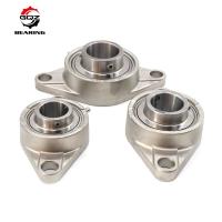 China GQZ SUCFL 203 Stainless Steel 304  Rust Proof  | GQZ Corrosion Resistant Pillow Block Bearing Unit for sale