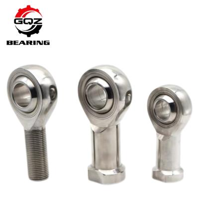 China GQZ SSIL8T/K  Stainless Steel Rod End Bearing M8 Female Thread Self Lubricating Ball Joint for sale