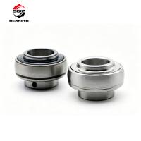 China LE 203/15 2F Small-Bore Insert Bearing 15mm Shaft Spherical OD 40mm Housing for Compact Farm Machinery for sale