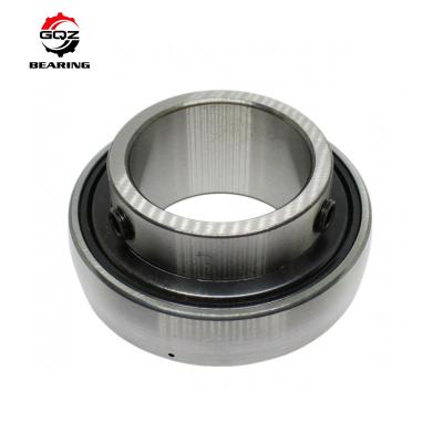 China LE 204 2F Standard-Duty Insert Ball Bearing 20mmX47mm Spherical Outer Surface for Farm Machinery for sale