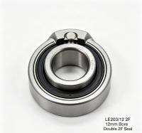 China LE203/12 2F Eccentric Lock Collar Outer Spherical Insert Ball Bearing for sale