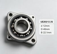 China UE203/12 2S Eccentric Lock Collar Outer Spherical Insert Ball Bearing for sale
