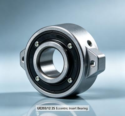 China UE203/12 2S Eccentric Lock Collar Outer Spherical Insert Ball Bearing for sale