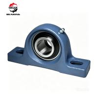 China GQZ LSS207-2F Space-Saving Split Plummer Block Housing 35x167x92.1mm Cast Iron SN Housing Mount Base for sale