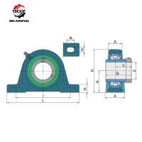 China GQZ LKS209-2F Split Plummer Block Housing Kit With H2309 Adapter Sleeve Cast Iron SN Housing Mount for sale