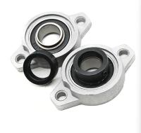 China UFL004 Square Flange Bearing Unit 20mm Bore UC004 Insert Bearing For General Machinery Conveyor Textile OEM for sale