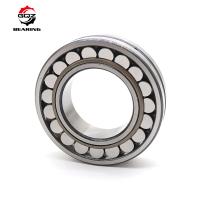 China Spherical Roller Bearing 22211E 55×100×25mm Reinforced Steel Cage for Heavy‑duty Machinery for sale