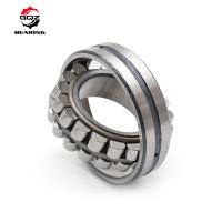 China Spherical Roller Bearing 22211E 55×100×25mm Reinforced Steel Cage for Heavy‑duty Machinery for sale