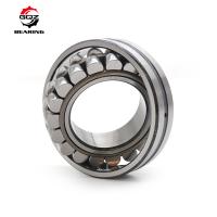 China Spherical Roller Bearing 22211E 55×100×25mm Reinforced Steel Cage for Heavy‑duty Machinery for sale