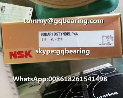 China NSK 90BAR10STYNDBLP4A Light Preload Thrust Angular Contact Ball Bearing for sale