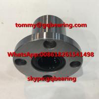 China Gcr15 steel LMF16UU Round type Rubber Sealed Flange Linear Ball Bearing for sale