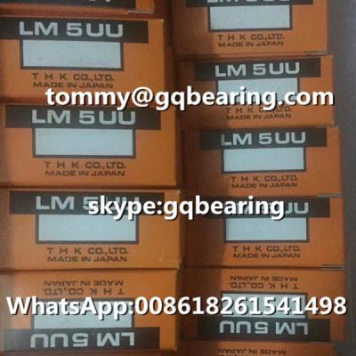 China Gcr15 Steel Material Rubber Seals Both Sides THK LM5UU Linear Ball Bearing Linear Bushing for sale