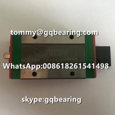 China Stainless Steel Material HIWIN MGN15H Minature Precision Linear Block MGN15C Linear Slide for sale