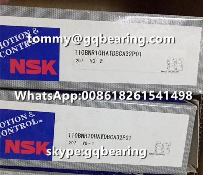China Ceramic Material Balls NSK 110BNR10HATDBCA32P01 Super Precision Thrust Angular Contact Ball Bearing for sale