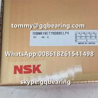 China Gcr15 Steel Material Balls 18 degree Contact Angle NSK 70BNR19ETYNDBBELP4 Thrust Angular Contact Ball Bearing for sale
