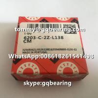 China Portugal Original FAG 6203-C-2Z-L138 CM Deep Groove Ball Bearing 6203-C-2Z Bearing for sale