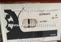 China Cast Iron Material FYH UCFB207J 3-bolt Flanged Pillow Block Ball Bearing UCFB207 for sale