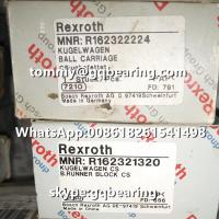China Rexroth R162322224 Narrow Type Long Length Standard Height Linear Carriage for sale