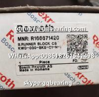 China Rexroth R166671420 Steel Material Narrow Width Short Length Standard Height Linear Block for sale