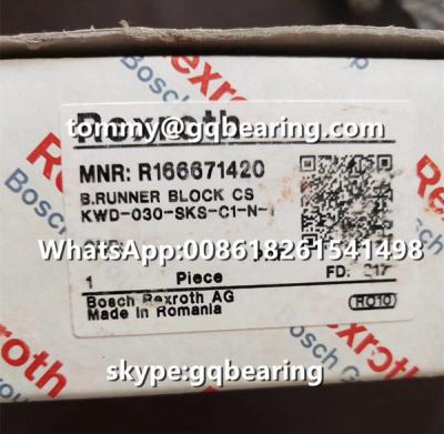 China Rexroth R166671420 Steel Material Narrow Width Short Length Standard Height Linear Block for sale