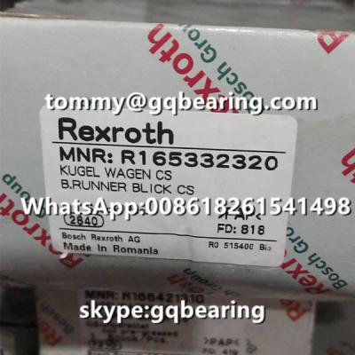 China Rexroth R165332320 Steel Material Flange Type Standard Length Standard Hight Linear Block for sale
