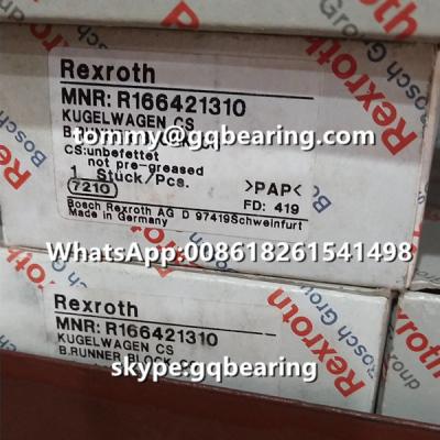 China Rexroth R166421310 Steel Material Narrow Width Short Length Low Height Linear Block for sale