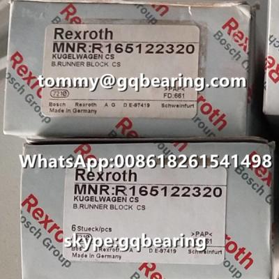 China Rexroth R165122320 Steel Material Flange Type Standard Length Standard Height Runner Block for sale