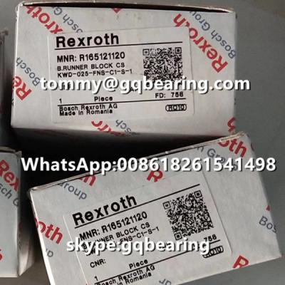 China Rexroth R165121120 Steel Material Flange Type Standard Length Standard Height Runner Block for sale