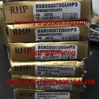 China P3 Precision Quad Set Matching RHP BSB030072QUHP3 Ball Screw Support Bearing for sale