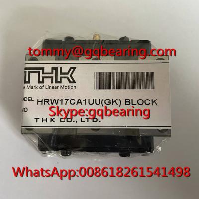 China Gcr15 steel Material THK HRW17CA Linear Block HRW17CA1UU(GK) Precision Linear Guideway Slide Bearing for sale