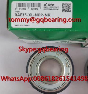 China Gcr15 Steel Material INA RAE35-XL-NPP-NR Radial Insert Ball Bearing with Eccentric Locking Collar for sale